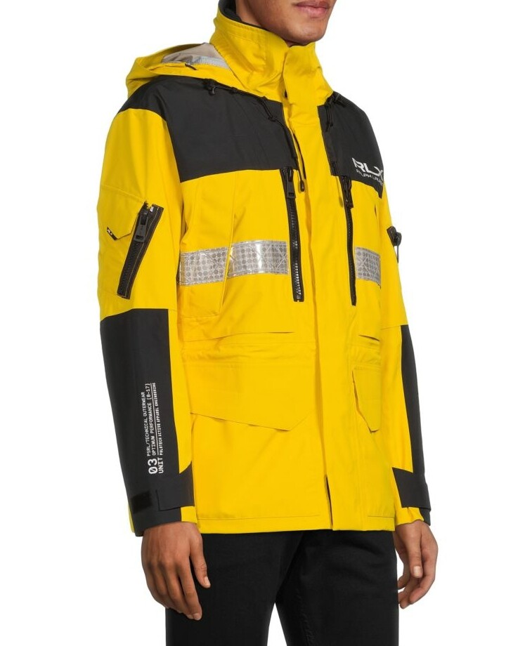 RLX Polo Ralph Lauren Military Army Unit 03 Reflective Rescue Rain Tech ...