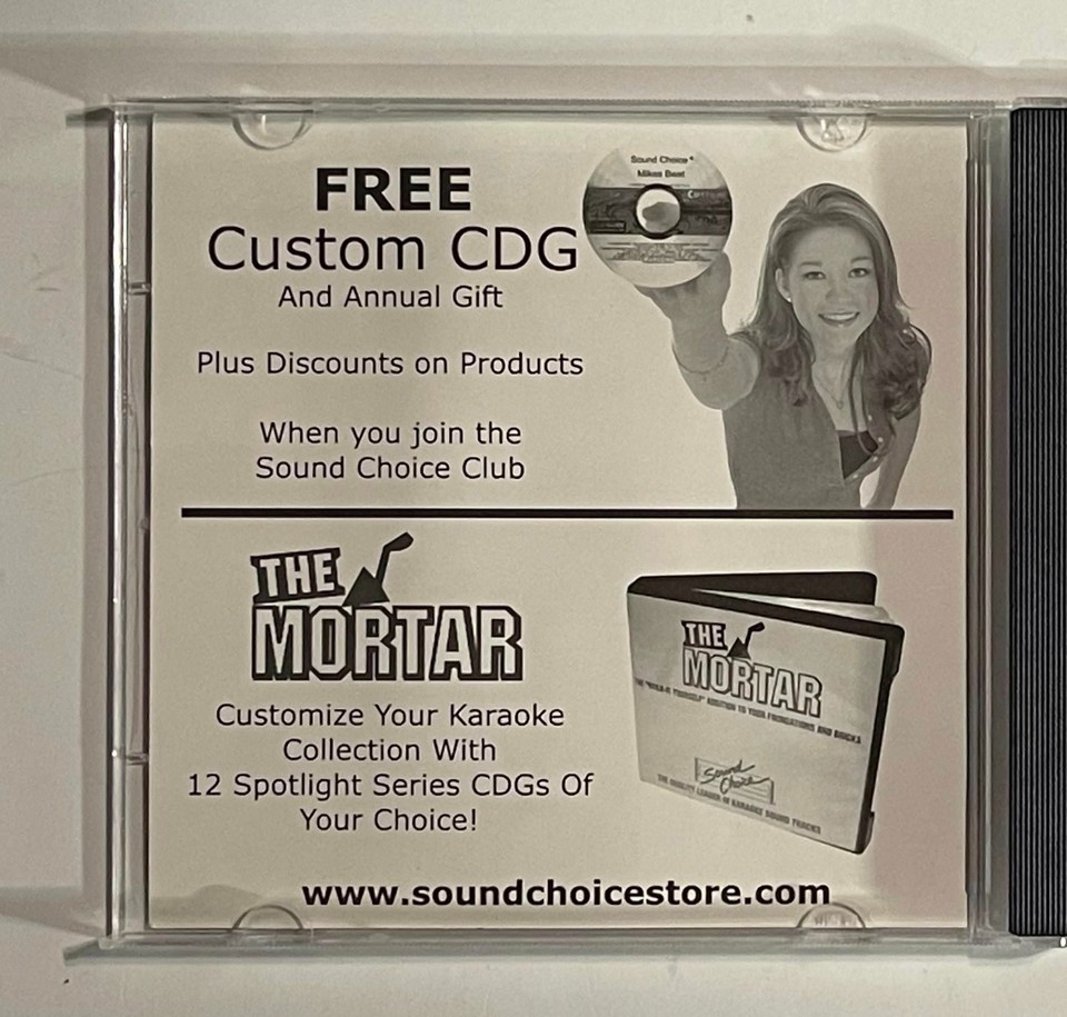 Sound Choice Karaoke Star Series POP/ROCK - POP HITS - VOL. 196 | eBay