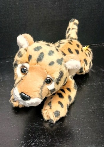 Aurora Miyoni Plush Cheetah Leopard Cub Baby Realistic 12" | eBay