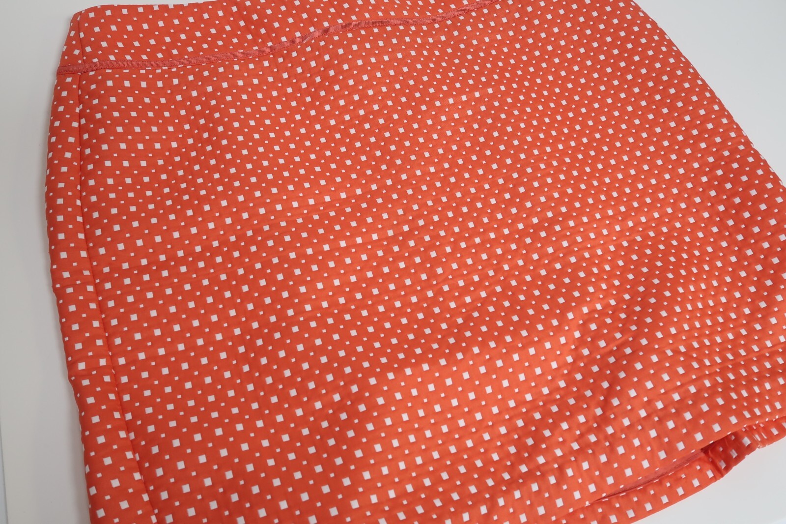 Max Studio Women's Skirt Red & White Checkered Size 10 RN 58822 100% ...