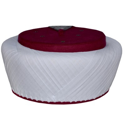 Claret Red Turban,Imam Turban,Turban, Mosque,Classic Sultan Turban ...