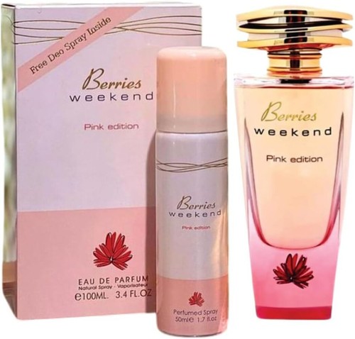 Berries Weekend Pink Edition Eau De Parfum For Women 100Ml New in Box ...