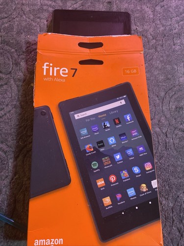 Amazon Fire 7 (9th Generation) 16GB, Wi-Fi, 7in - Black (Without ...
