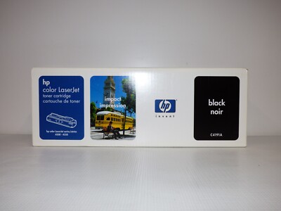 C4191A Black Print Cartridge for HP Color LaserJet 4500/4550 | eBay