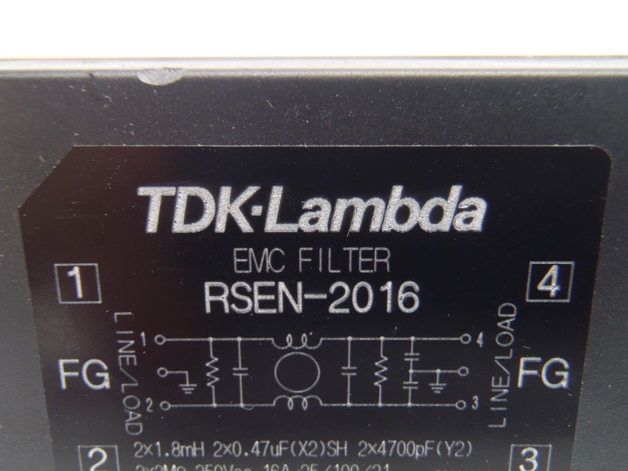 TDK-Lambda RSEN-2016 EMC Filter 16A 240VAC | eBay