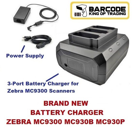 Battery Charger Cradle Kit for Zebra MC9300, MC930B, MC930P Android ...