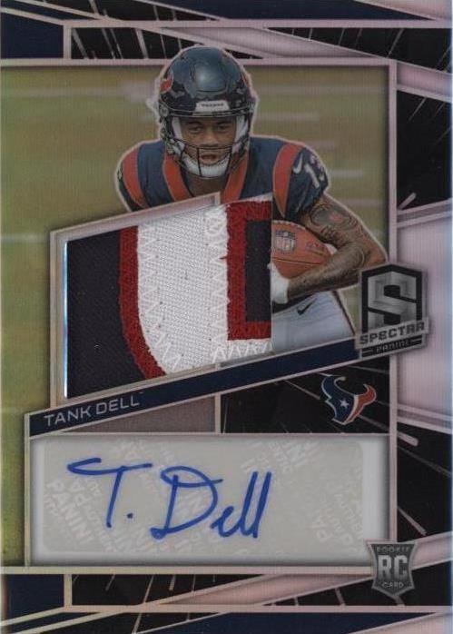 2023 Panini Spectra - Rookie Patch Autographs Tank Dell #228 Hyper ...