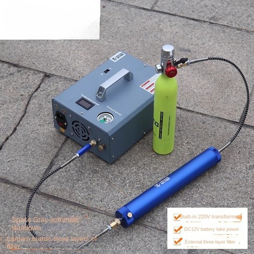 Air Compressor Pneumatic Rifle High Pressure Vehicle Pump Scuba Diving ...