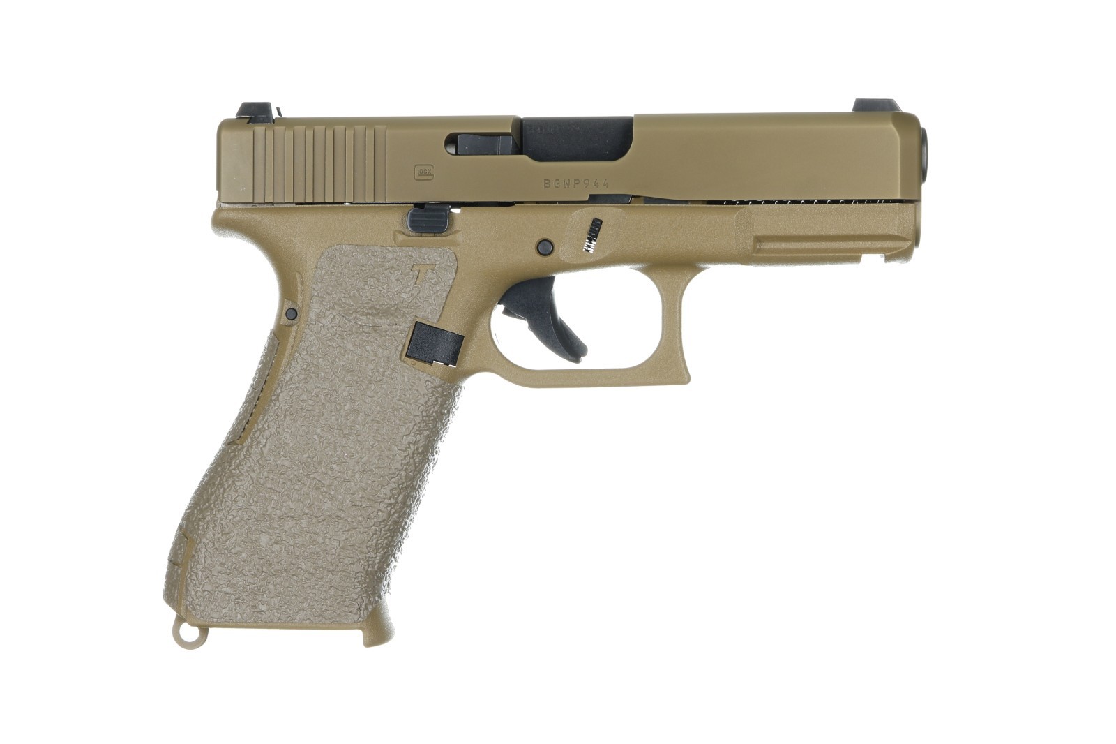 Talon Grips for Gen 5 Glock 19X with Large Backstrap Rubber Moss ...