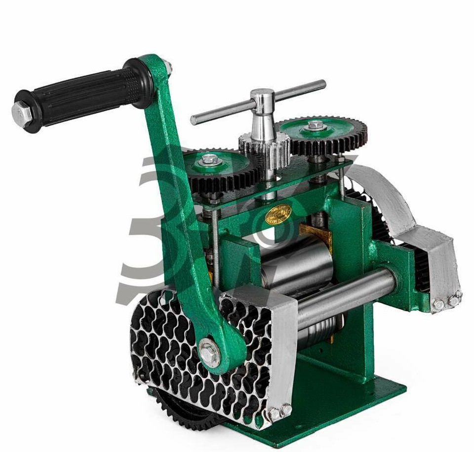 Manual Rolling Mill Machine 85mm Wire Flat Pattern Sheet Metal Jewelry ...