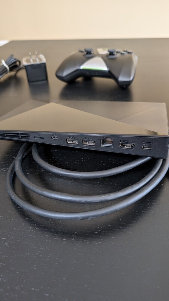 NVIDIA Shield (Android) TV 2015 4K,HDR, Game Controller, IR Remote ...