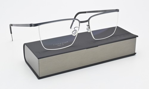Lindberg Glasses Frame 7420 Col U14 Strip Titanium Satin Graphite half ...