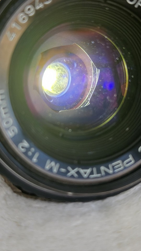 Asahi Pentax K1000 Film Camera with SMC Pentax M 50mm F2 Lens, Untested ...