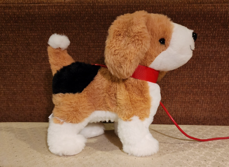 Kid Connection 9" PLUSH WALKING PET DOG - Sound and Remote Control ...