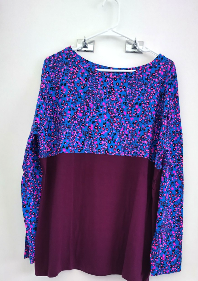 NEW Lilly Pulitzer Finn Top Blue Flare Growl and Prowl Soft Knit EXTRA LARGE | eBay UK