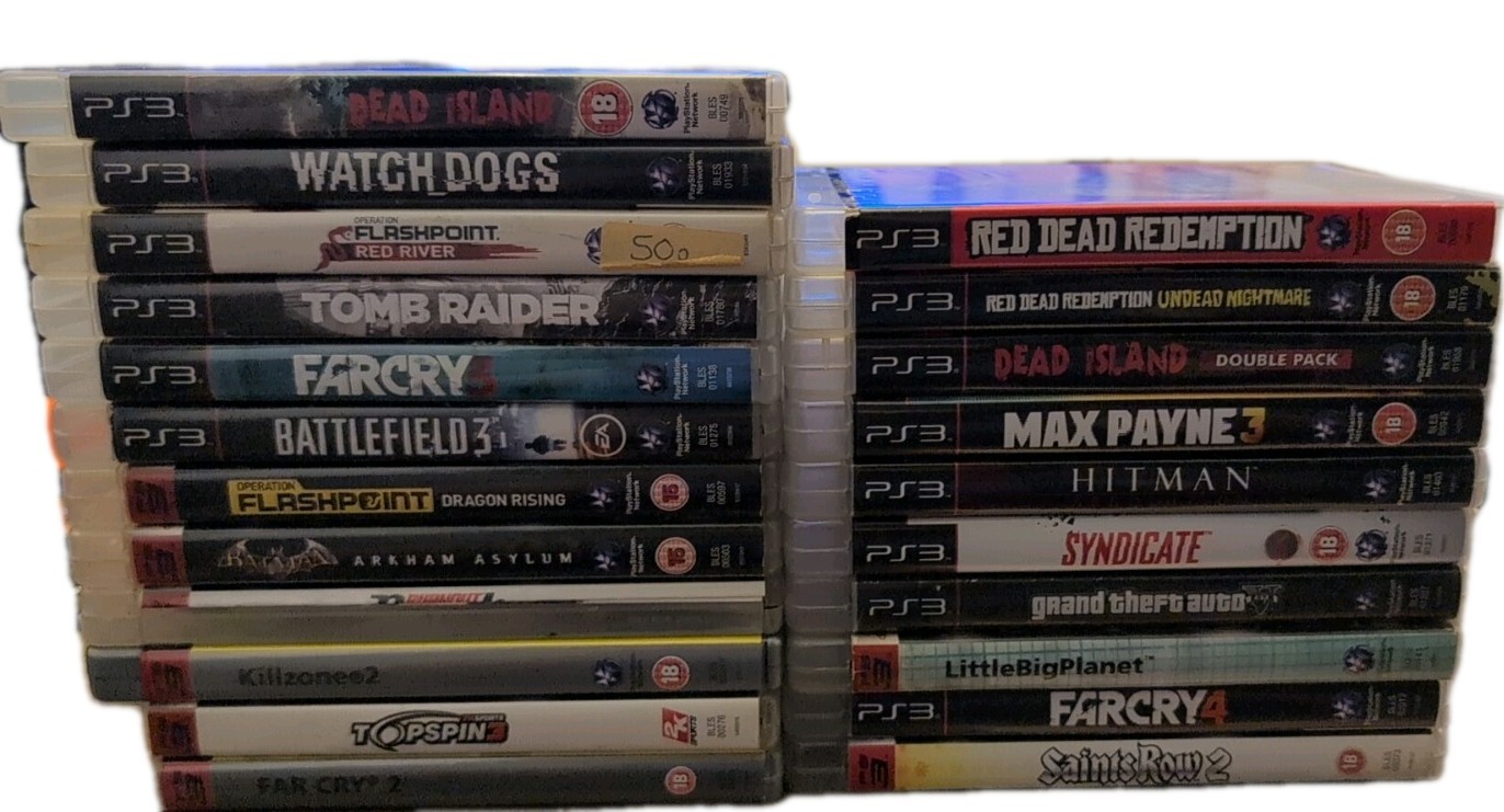 PlayStation 3 PS3 Game Bundle Assorted Games | eBay UK