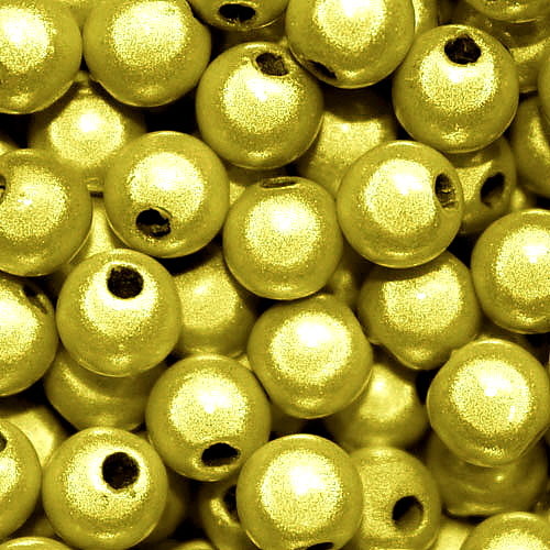 MIRACLE BEAD LEMON YELLOW COLOR IRIDESCENT 4MM 6MM 8MM ROUND JEWELRY ...