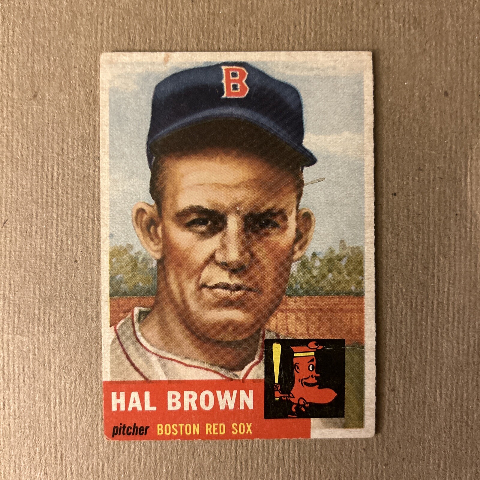 1953 Topps Baseball Hal Brown Boston Red Sox Card #184 | eBay