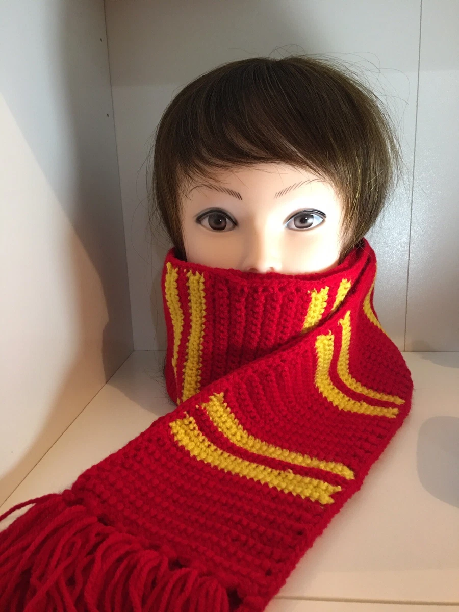 Gryffindor Scarf Crochet Pattern
