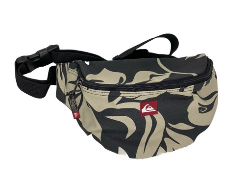 Quicksilver Vintage Fanny Pack Bag Crossbody 2 Zipper Pockets Super ...