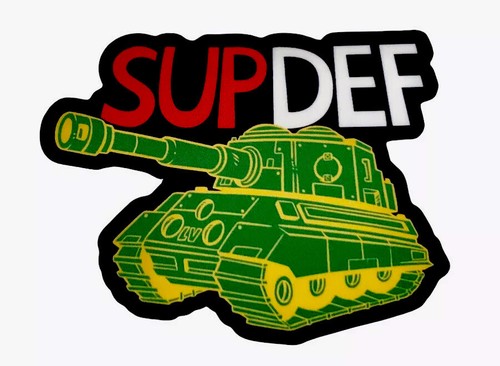 Superior Defense Bout It Military Tank Sticker Decal Logo SUPDEF FOG ...