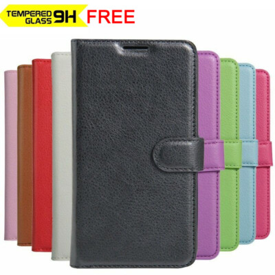 For Telstra Essential Smart 2 Premium PU Leather Wallet Flip Phone Case ...