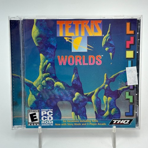 Tetris Worlds PC CD-ROM Game 2001 THQ Elorg Blue Planet for Windows 95 ...