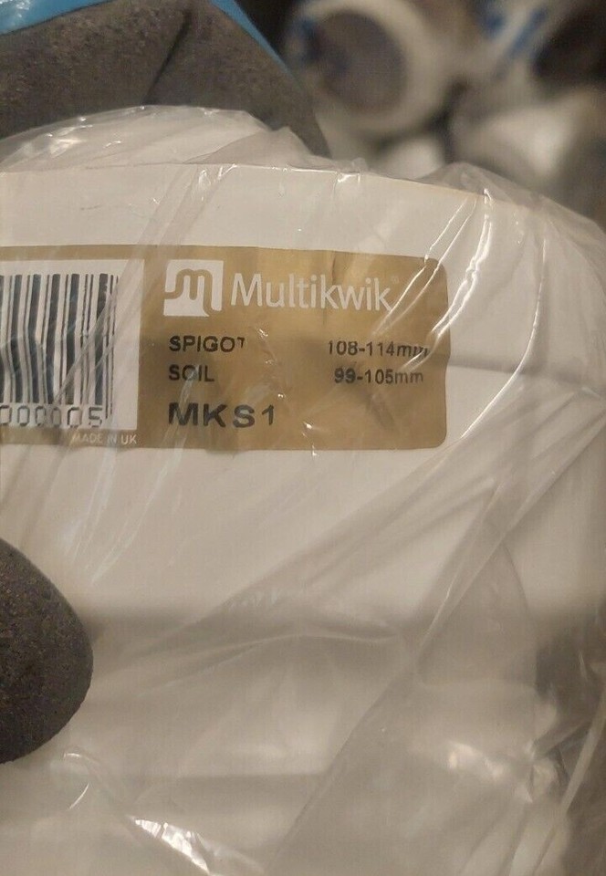 Multikwik Standard Straight Pan Connector MKS1 | eBay UK