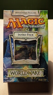 1x Magic The Gathering Worldwake Intro Pack Mysterious Realms FACTORY ...