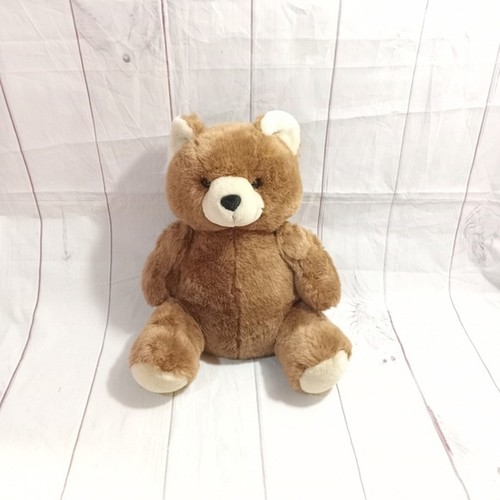 Vintage Brown Teddy Bear 16'' Stuffed Plush | eBay