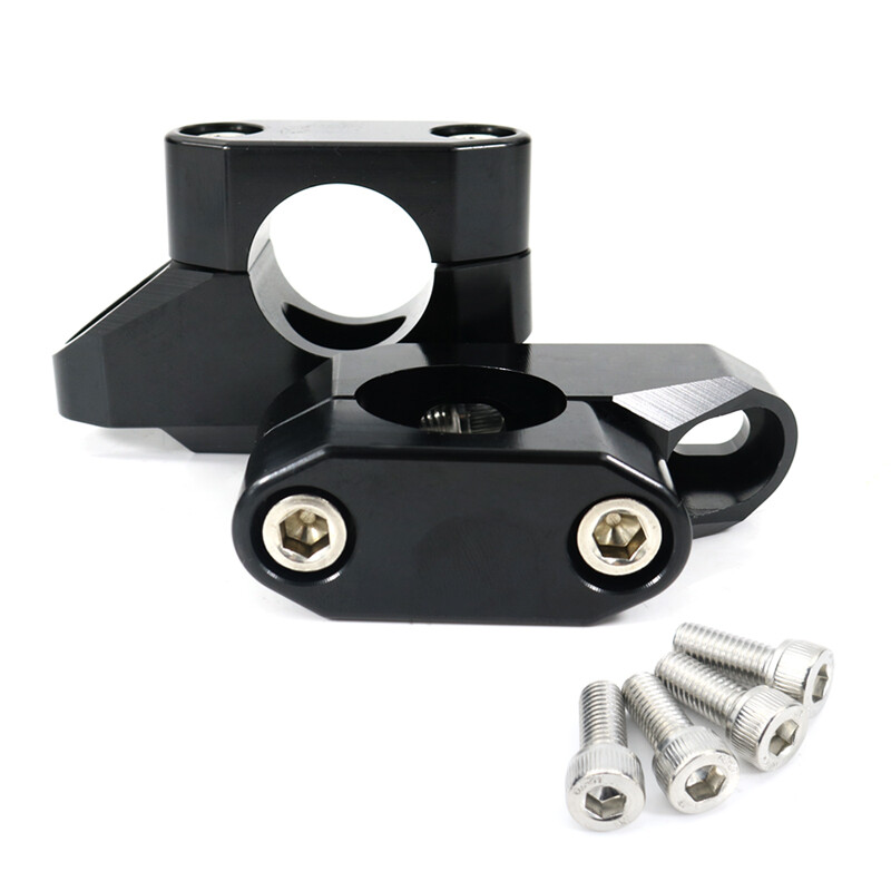 Fit For Ducati Monster S2R 06-09 Offset HandleBar Risers Mount Clamp ...