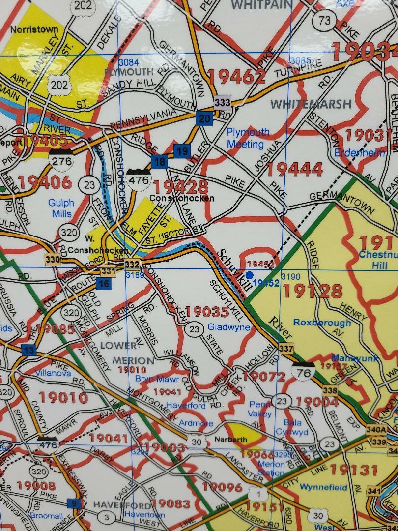 Zip Codes For Franklin County Pa Zip Code Map Of Southeastern