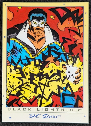 Black Lightning 1994 Skybox DC Stars Card #28 (NM) | eBay