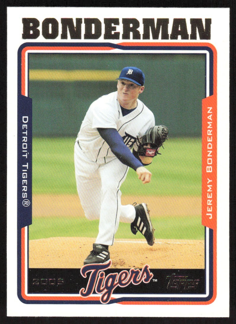2005 Topps Jeremy Bonderman #54 Detroit Tigers | eBay