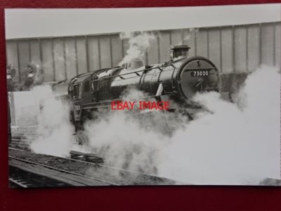PHOTO BR STANDARD CLASS 5 LOCO NO 73020 | eBay UK