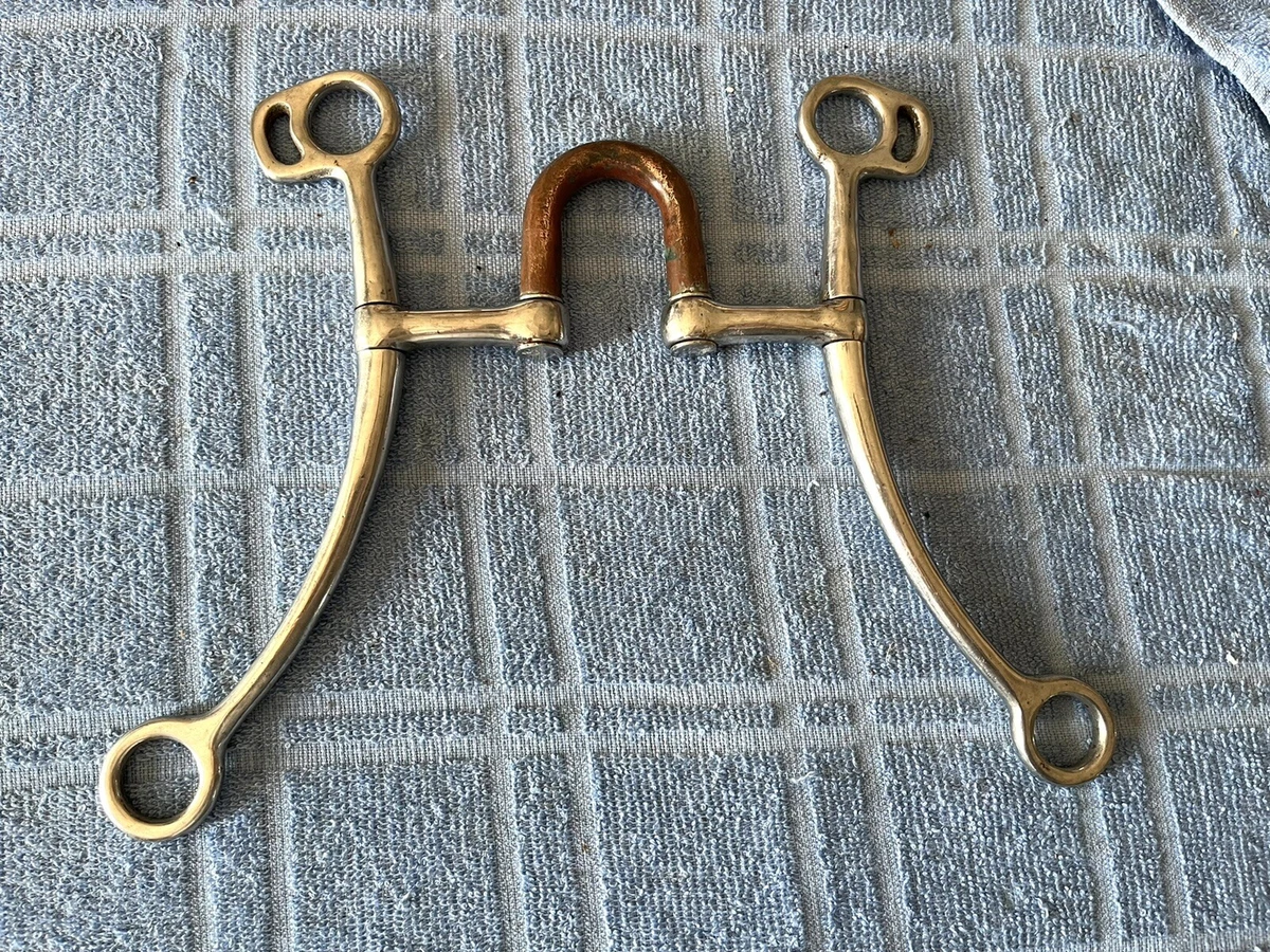 Western Copper Snaffle Bit