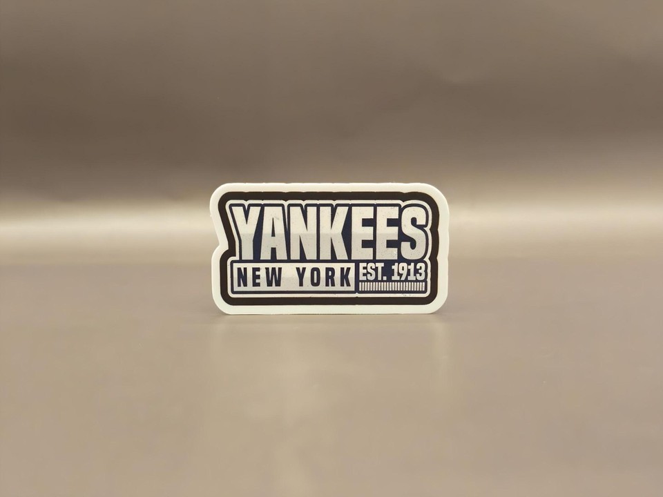 NY New York Yankees Vinyl Stickers MLB Baseball Sports Logo The Bronx ...