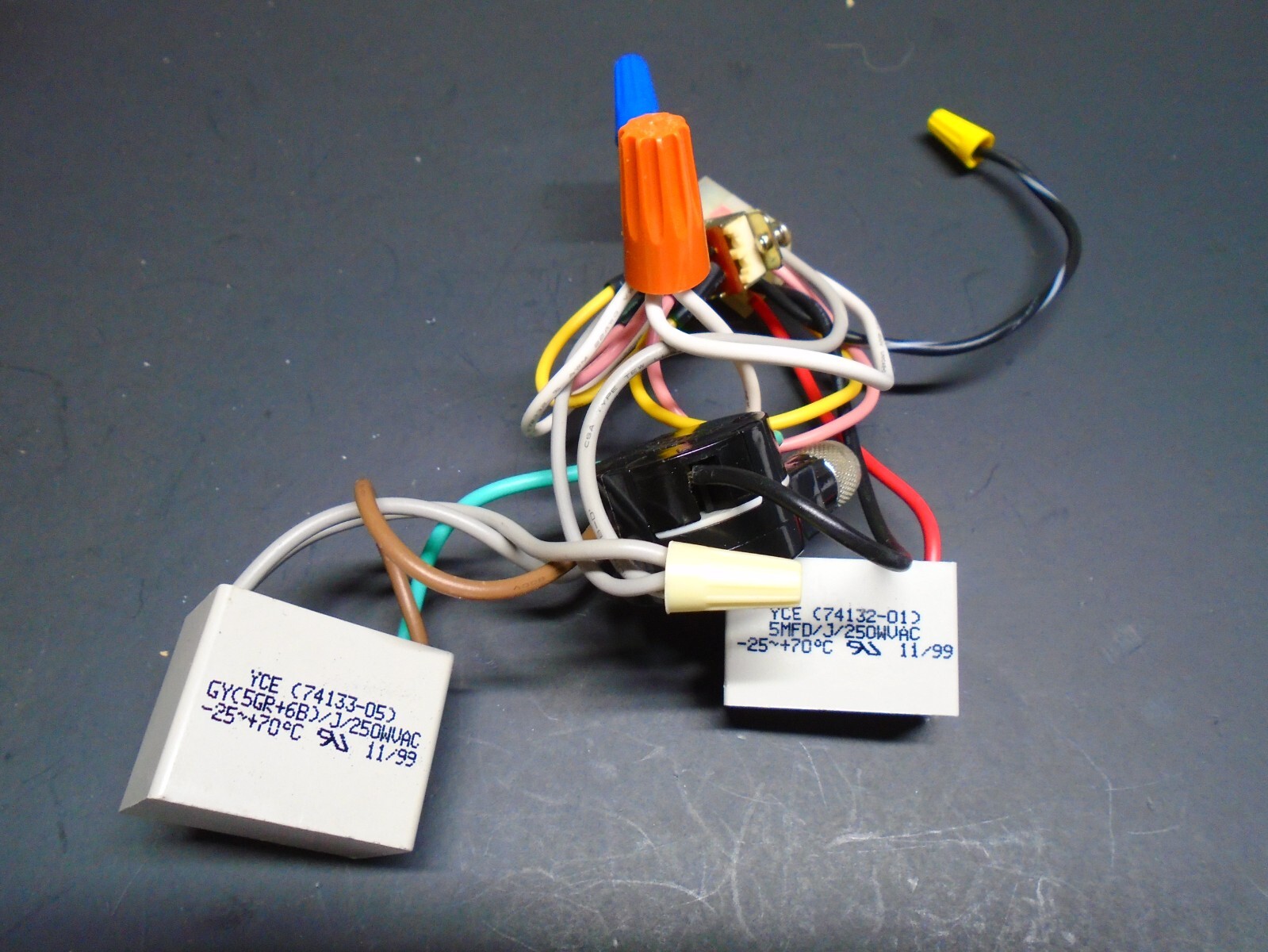 Hunter Ceiling Fan Wiring Diagram With Capacitor | Shelly Lighting