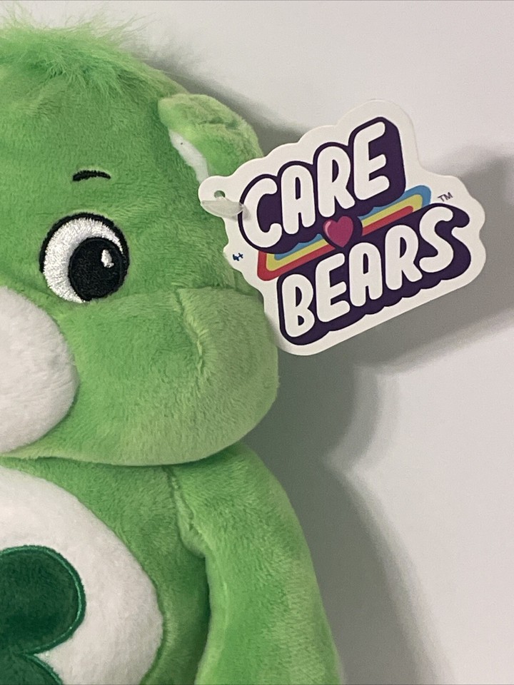 Care Bears Good Luck Bear Plush 2021 4 Leaf Clover NEW W/ TAG Green ...