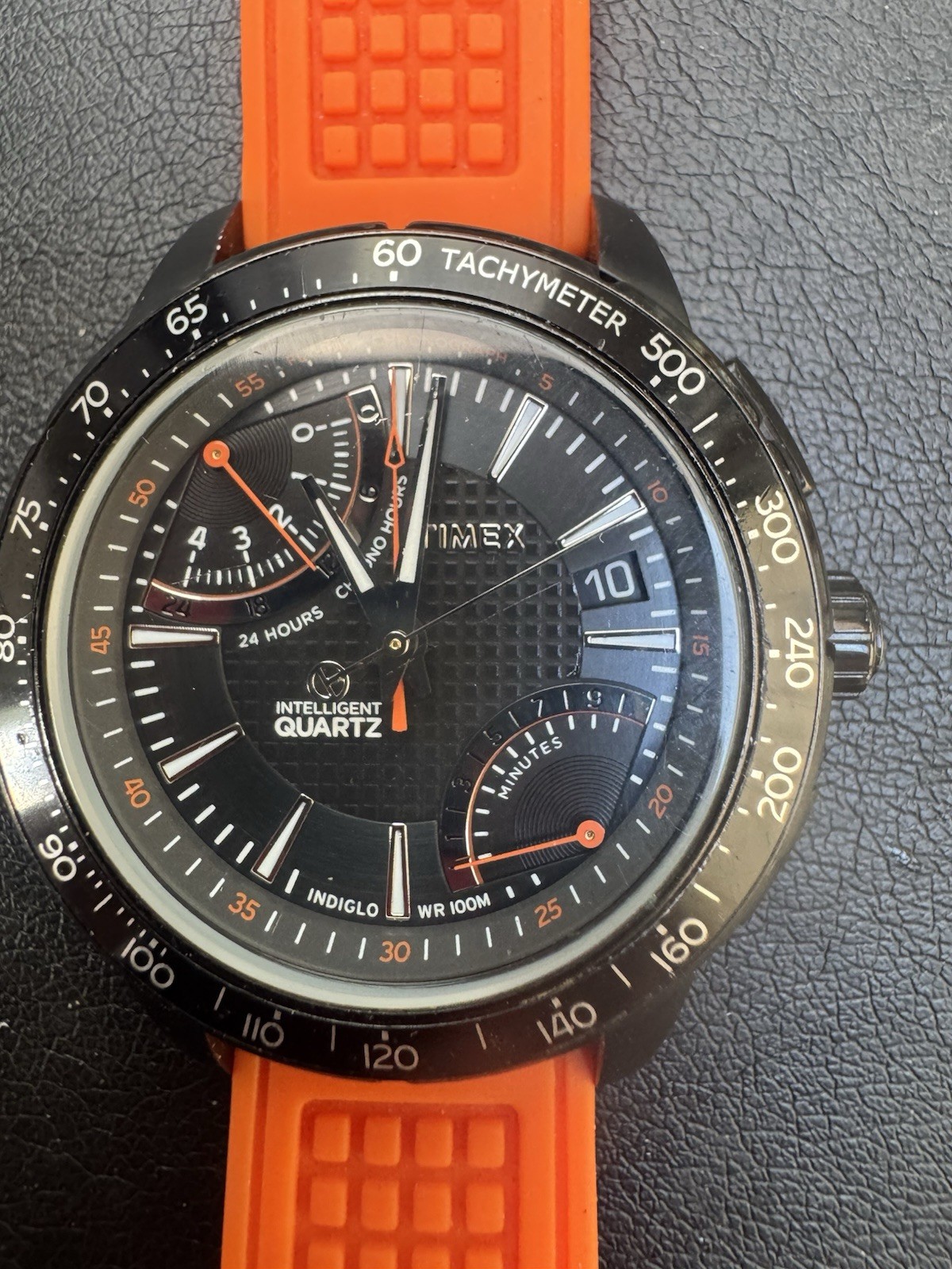 Timex Flight back sport chronograph quartz watch box - Gem