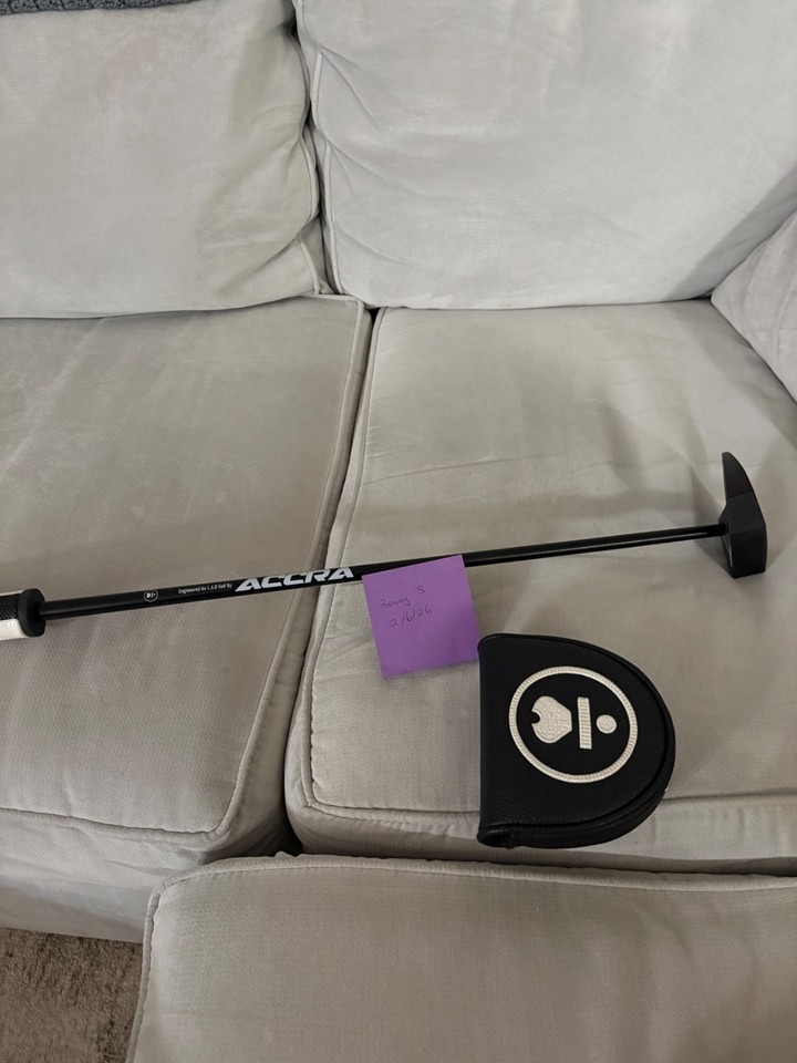 L.A.B. LAB Golf OZ.1 Counter Balance 38" 70* Putter RH Black Accra ...