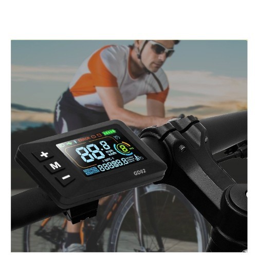 GD02 Color LCD Speed Display for E-Bike Waterproof/SM Plug | eBay