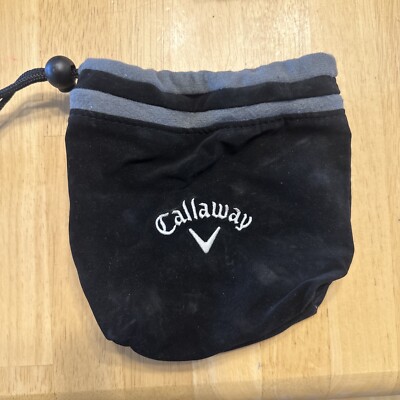 Callaway Golf Valuables Bag Cinch Pouch Keys Balls Money Accessories ...