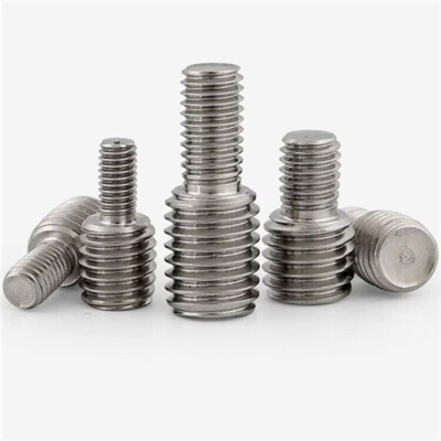 Metric Male Thread Bolt Screw Reducer Adapter Double Head Stud M4 M5 M6 ...