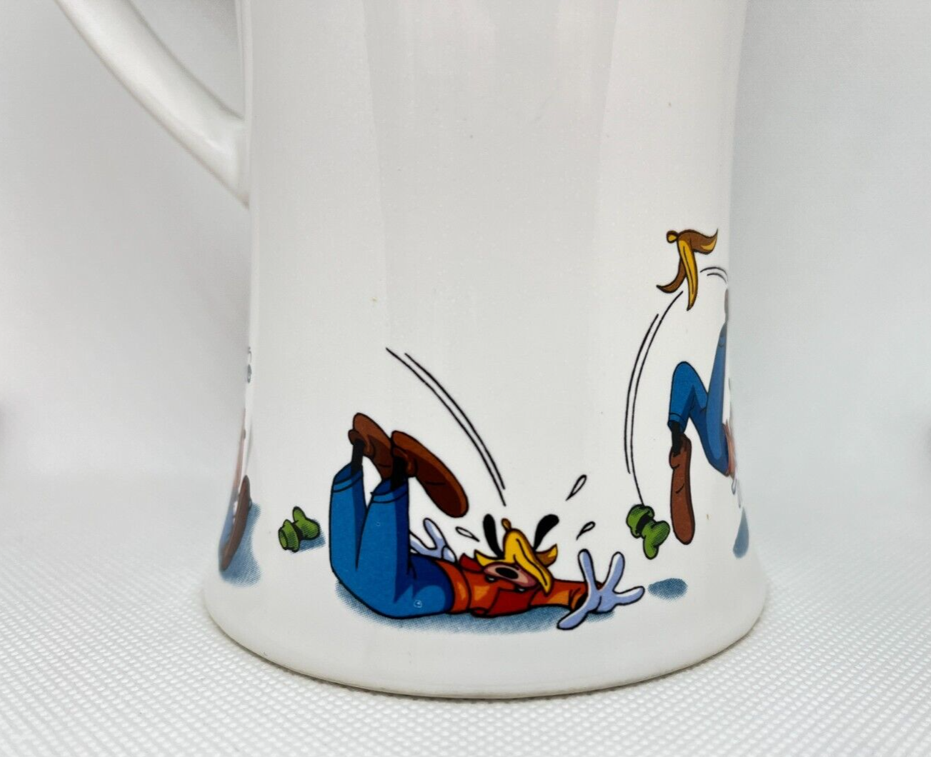 (Set of 2) Awesome Rare DISNEY'S Goofy Being Goofy Coffee Mug/Cup - 6 ...