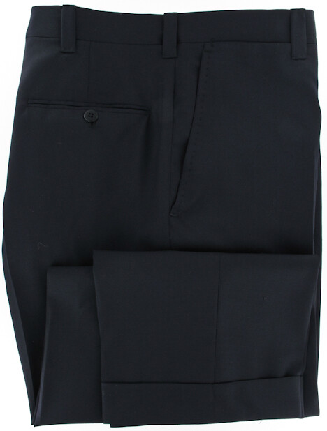 Luigi Borrelli Navy Blue Suit 46/56 | eBay