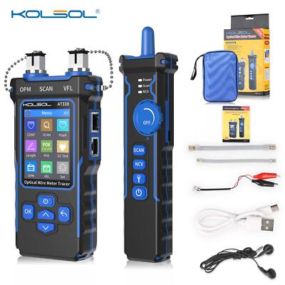 KOLSOL Network Cable Tester CAT5 CAT6 Cable Toner Ethernet Cable Tester ...