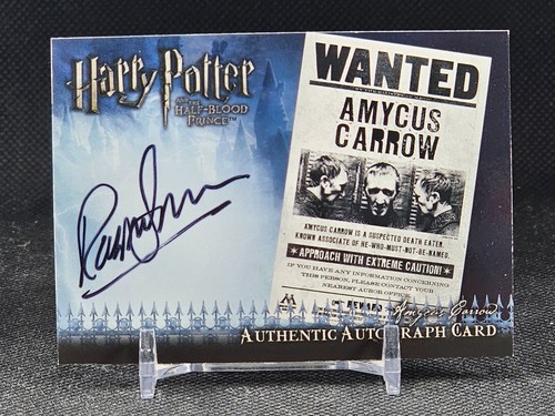 Harry Potter Half Blood Prince Ralph Jneson Amycus Carrow Auto ...