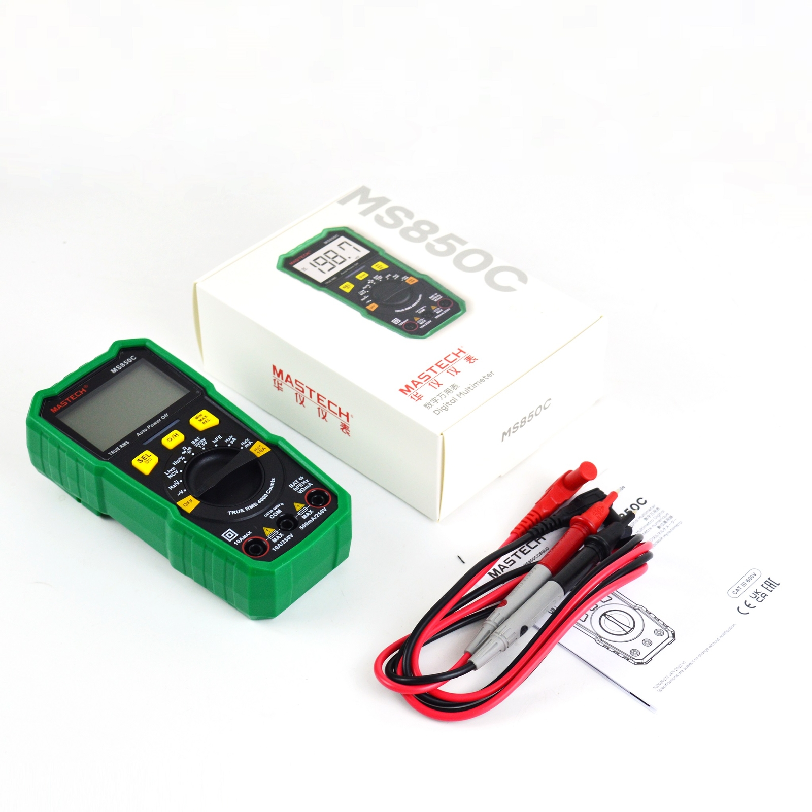 MASTECH MS850A MS850B MS850C MS850D Digital Multimeter AC/DC Voltage AC ...