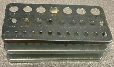 TRANSFER PUNCH HOLDER, HOLDS 3/32-17/32" PUNCHES, METAL, PUNCHES NOT ...